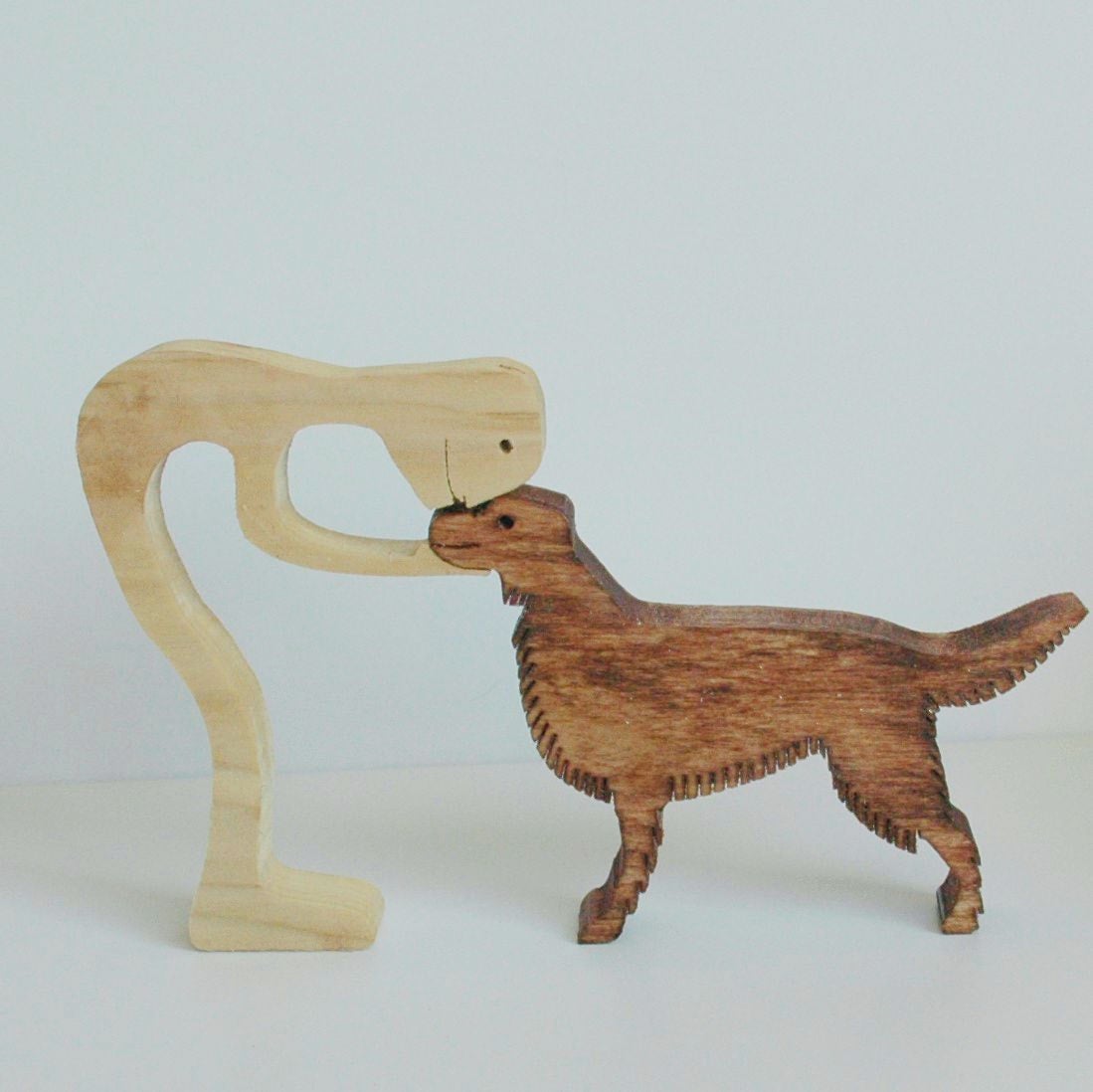 Setter-Person Figures | Bowled Over Woodcrafts